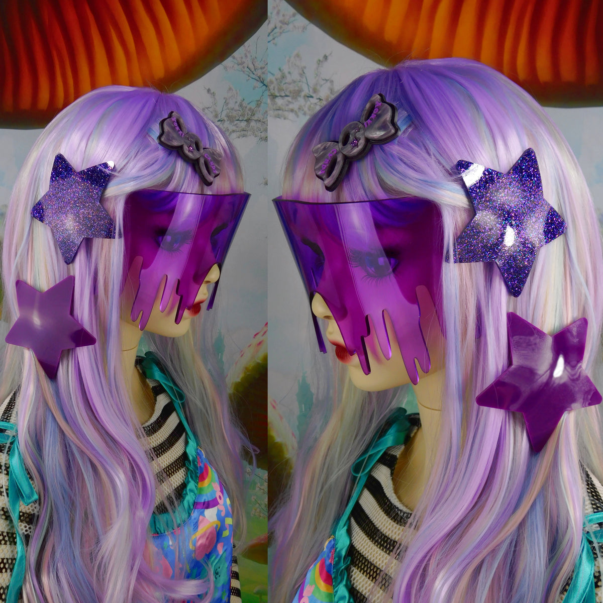 Light Purple Drippy Slime Visor – yokaicandy.com